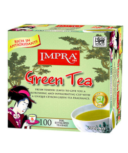 Impra Teas - Green Tea 100 tea bags Gift pack - Serendib Online Shop ...