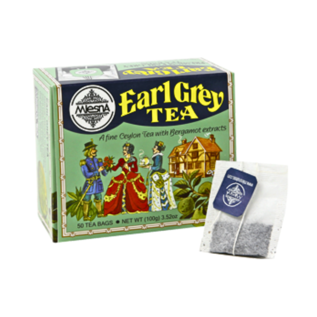 Mlesna Ceylon Earl Grey Tea 50 Tea Bags - Gift Pack - Serendib Online